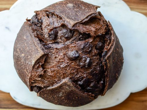 Chocolate sourdough bread store