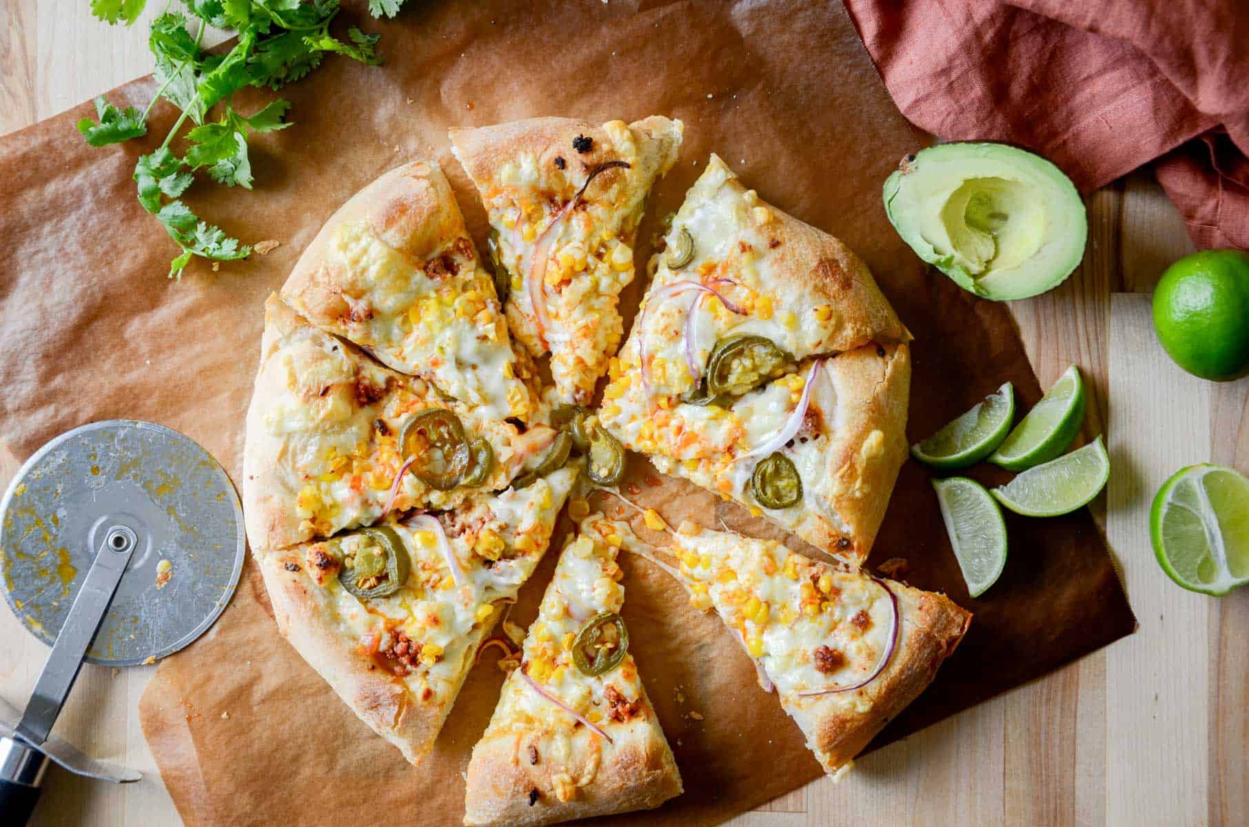 The Best Chorizo Corn Pizza - Lockrem Homestead