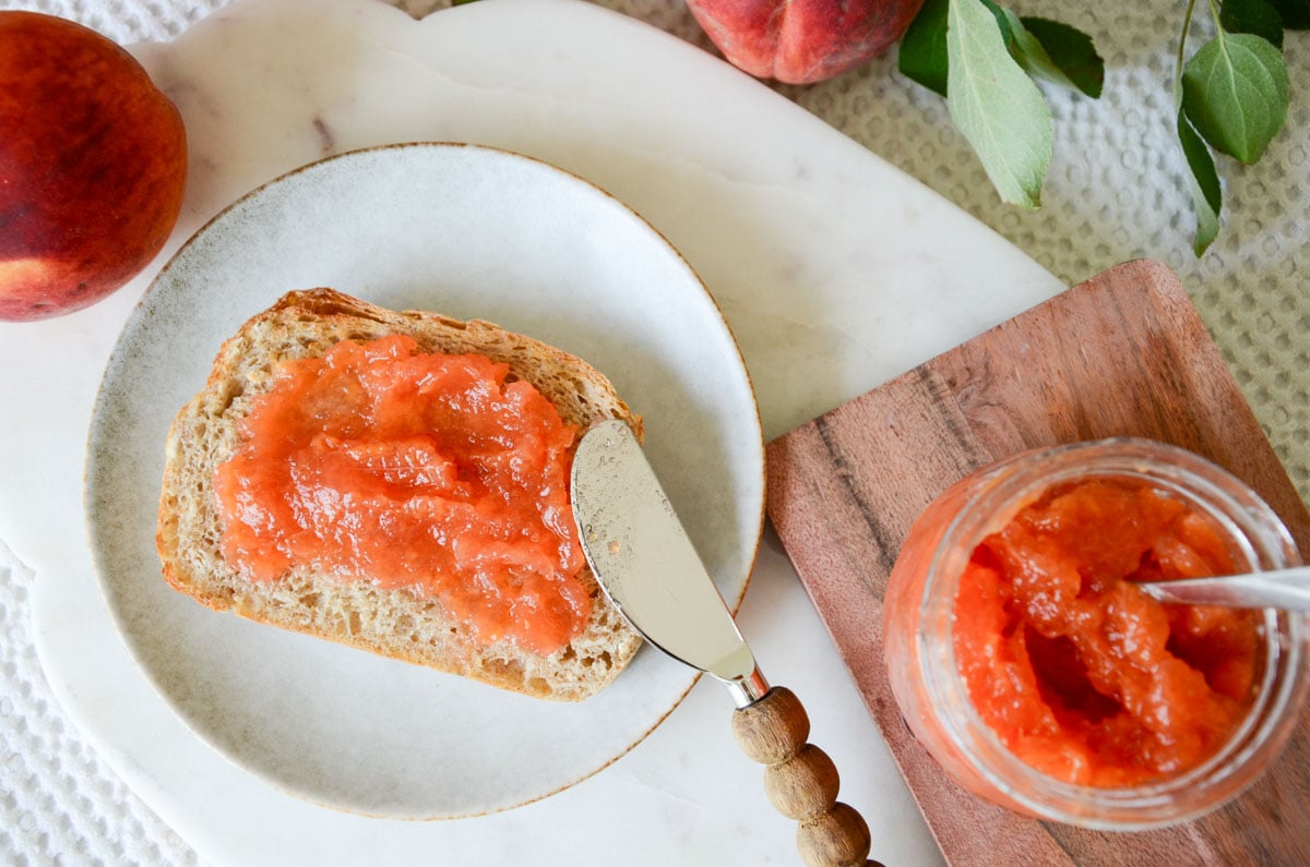 Classic Peach Jam Recipe - Lockrem Homestead